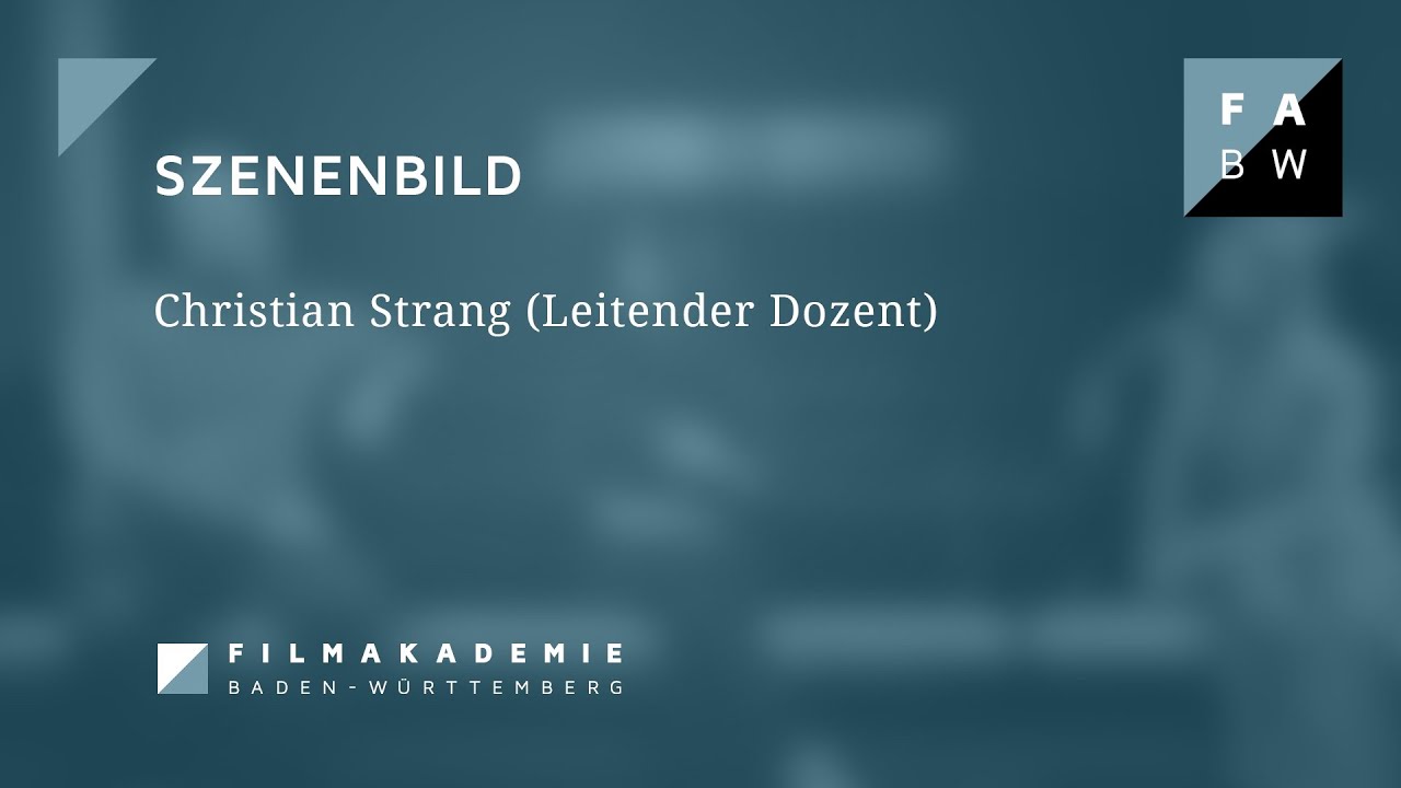 Szenenbild - Gespräch mit Christian Strang (Leitender Dozent) - YouTube