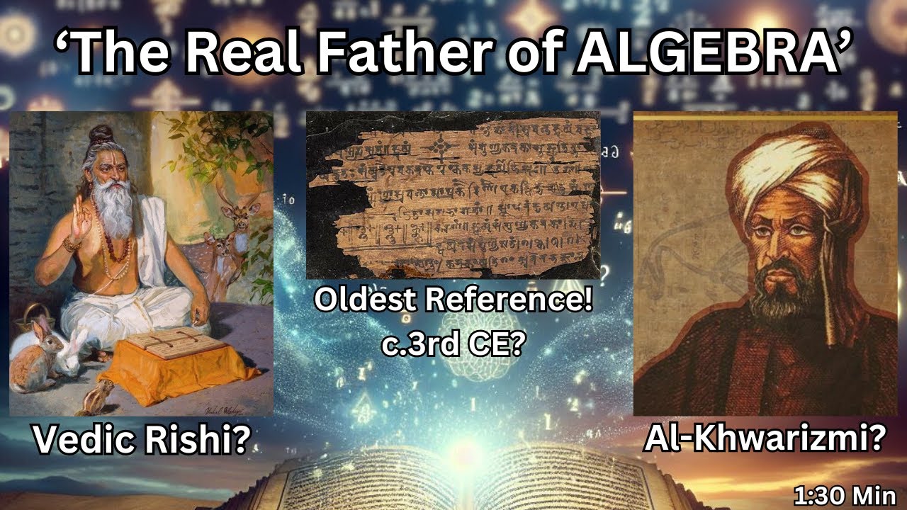 The True History of Algebra! Al-Khwarizmi Is NOT The Father of ALGEBRA ...