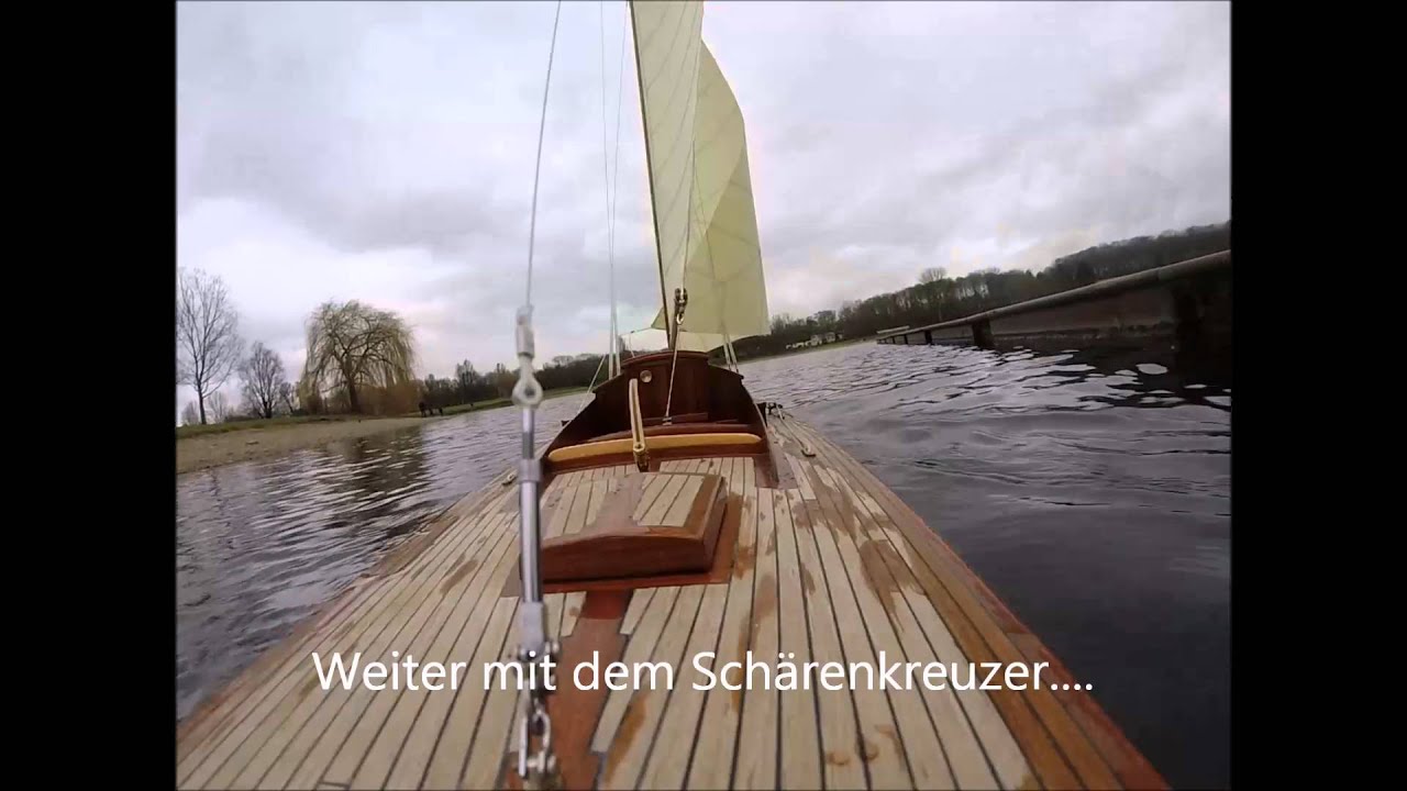 Fühlinger See, Dulcibella, Schärenkreuzer und Basic Jolle, Onboard Cam ...