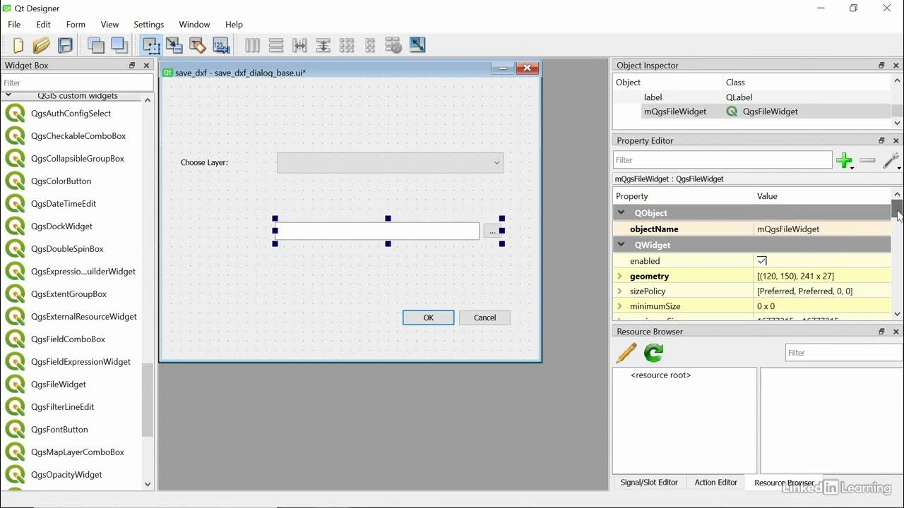 05 Using Qt Designer - YouTube