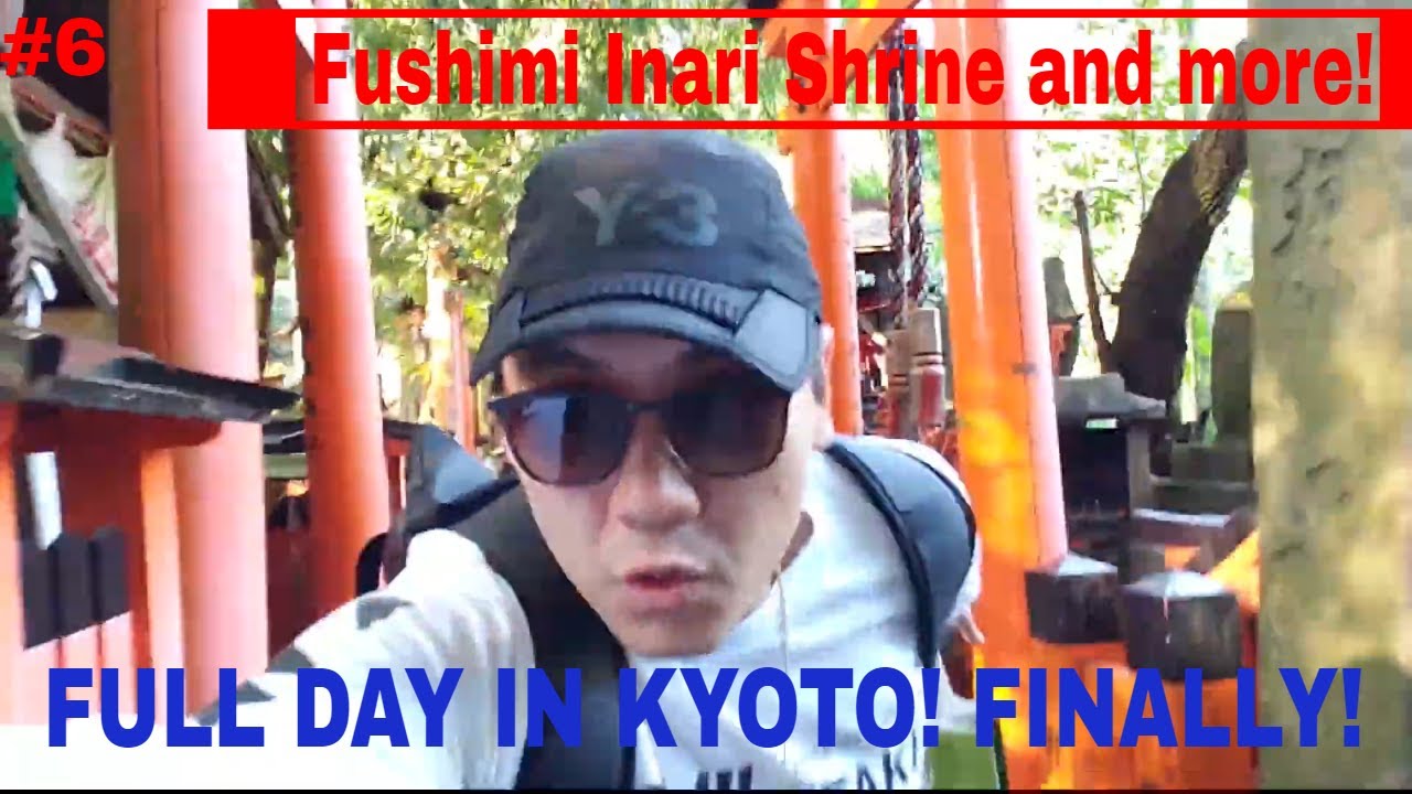 Full Day in Kyoto! Typhoon Won't Stop Us!! - YouTube