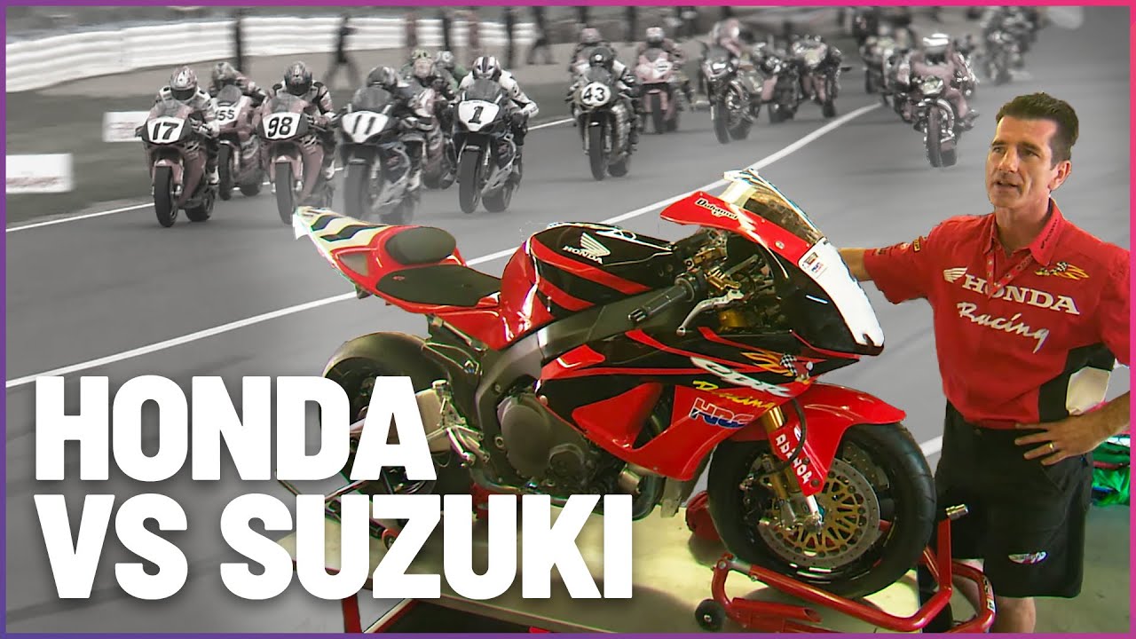 Suzuki VS Honda: Who Has The Quickest Pit Crew? - YouTube