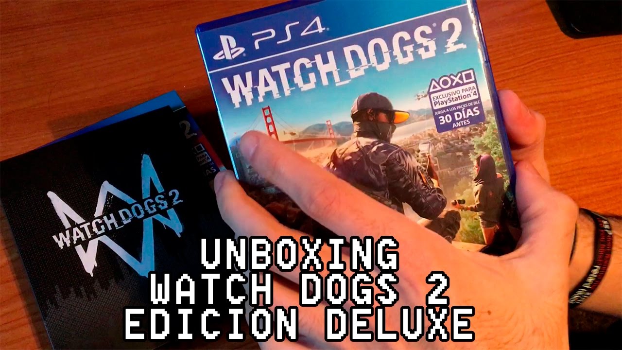 UNBOXING WATCH DOGS 2 DELUXE EDITION | ¿QUE TRAE? - YouTube