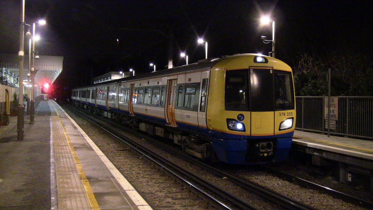 (HD) London Overground 378223 departs Acton Central 07/02/2015 - YouTube