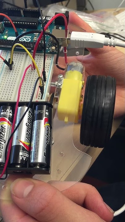 arduino spinning wheel faster then slower. farley Physics - YouTube