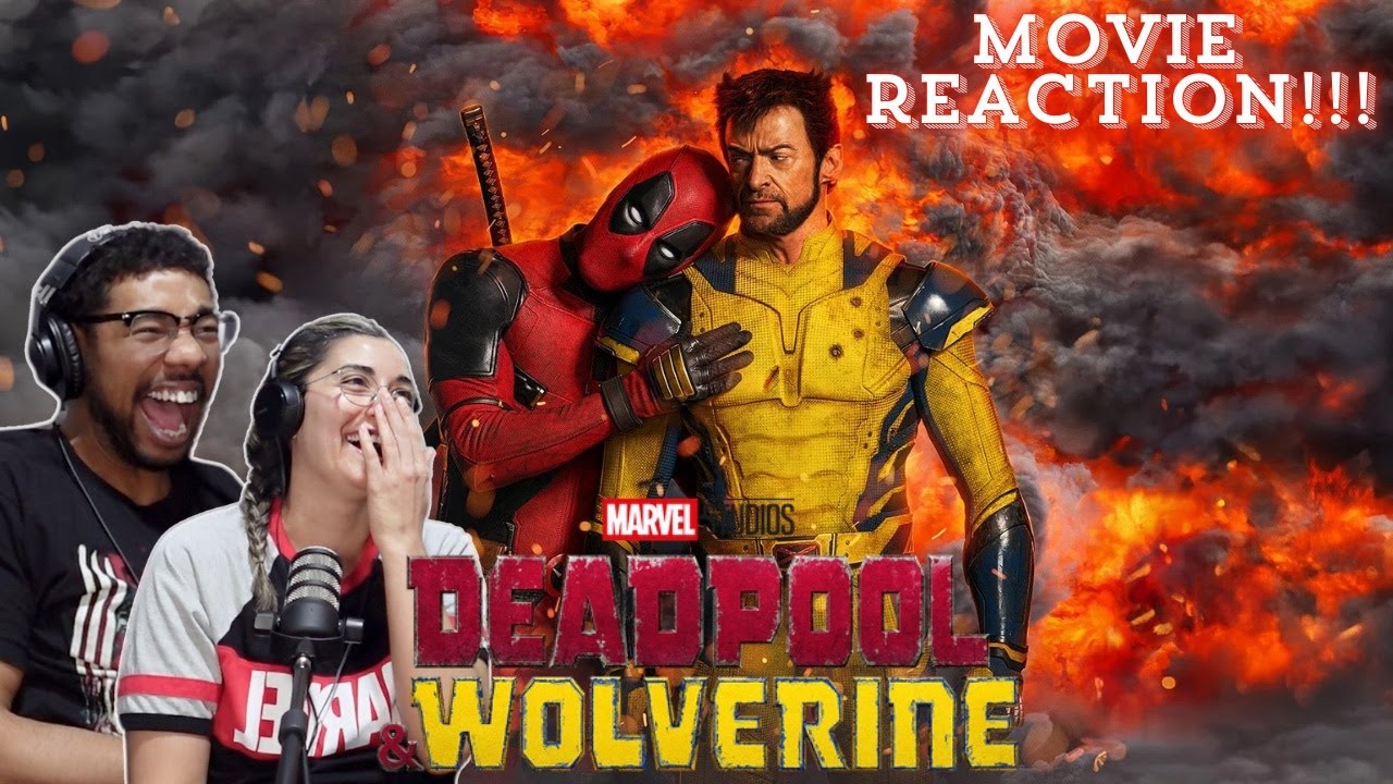 DEADPOOL & WOLVERINE FIRST TIME WATCHING REACTION!!! | HER JAW WAS ...