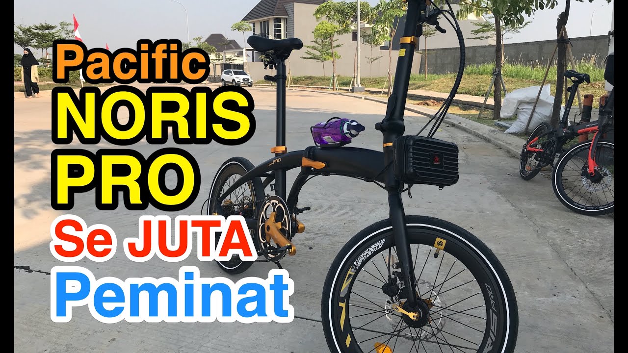 (Baru) Sepeda lipat Pacific NORIS PRO - YouTube