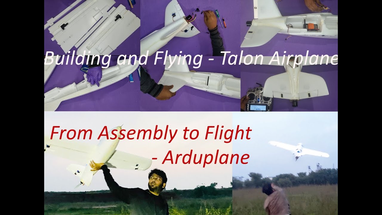 Beginner's Tutorial: Building & Flying: Talon Mini Pro Airplane using ...