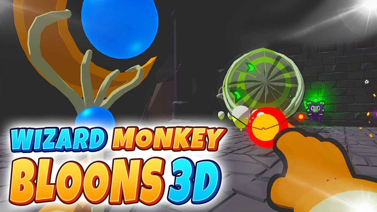 Wizard i nowy tryb 🥰 Bloons 3D 💖 Bloons FPS | PL - YouTube