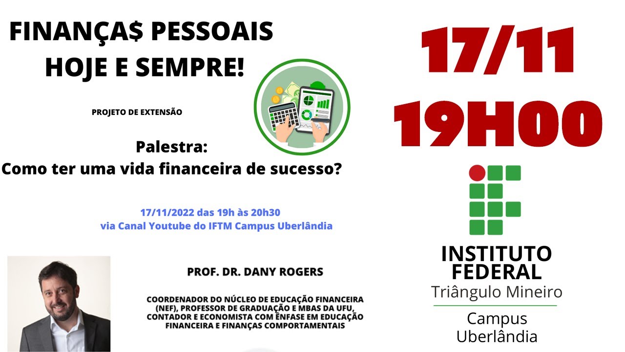 Palestra: Como ter uma vida financeira de sucesso? - YouTube