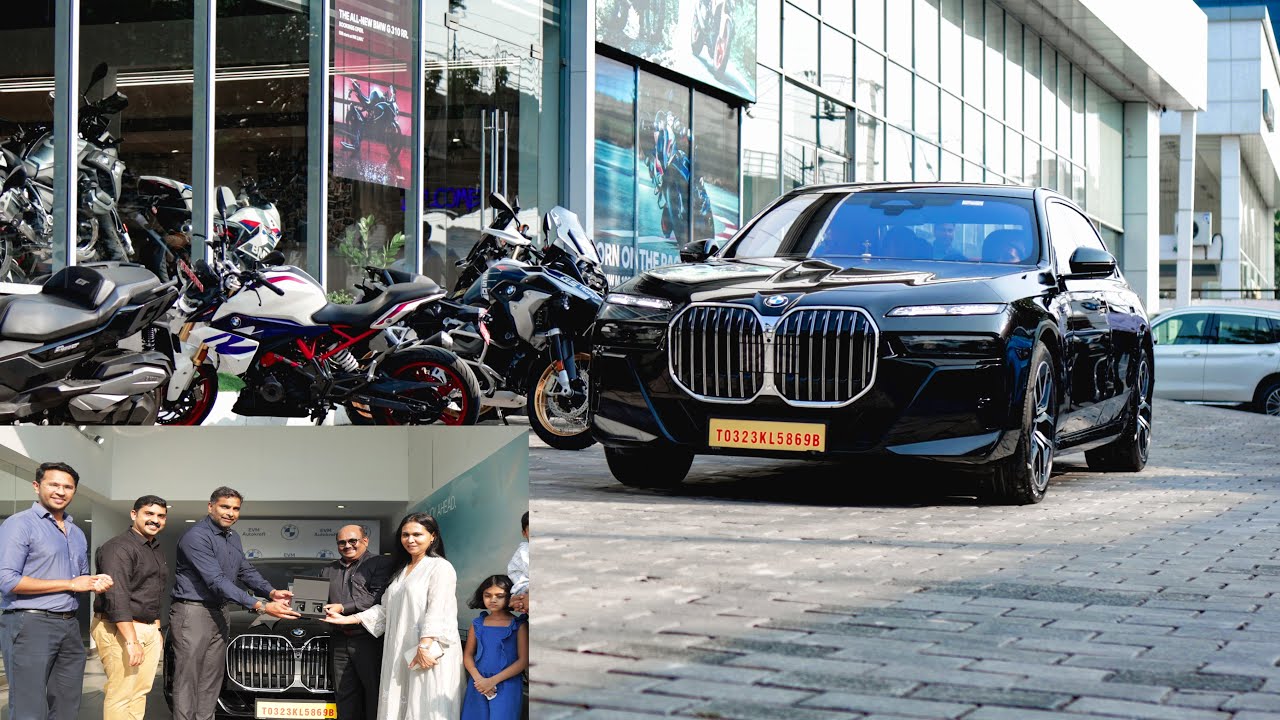 Kerala's First 2023 BMW 740i Delivered to Dr. Viju Jacob | Synthite ...