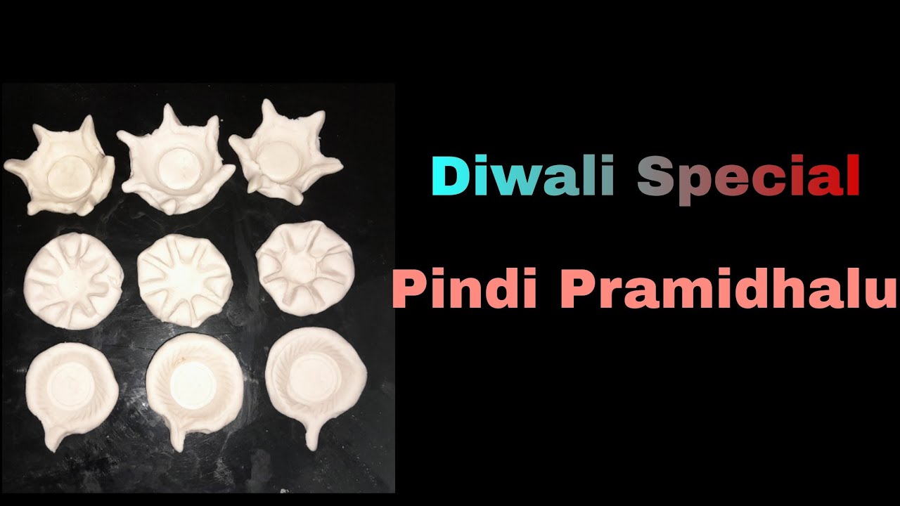 How to Make Pindi Pramidhalu || Diwali Special Pindi Pramidalu ...