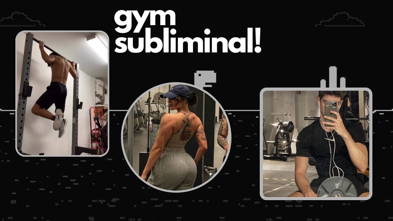 gym subliminal (get rid of gym anxiety, be consistent, perfect for ...