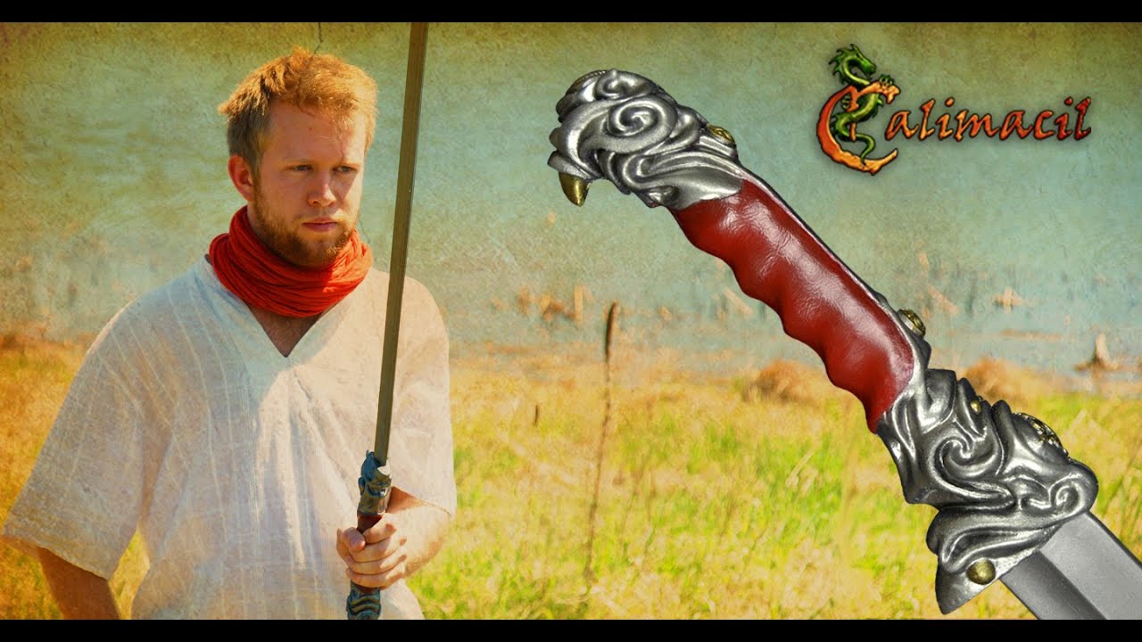 Calimacil Wyvern II - LARP Sword - YouTube