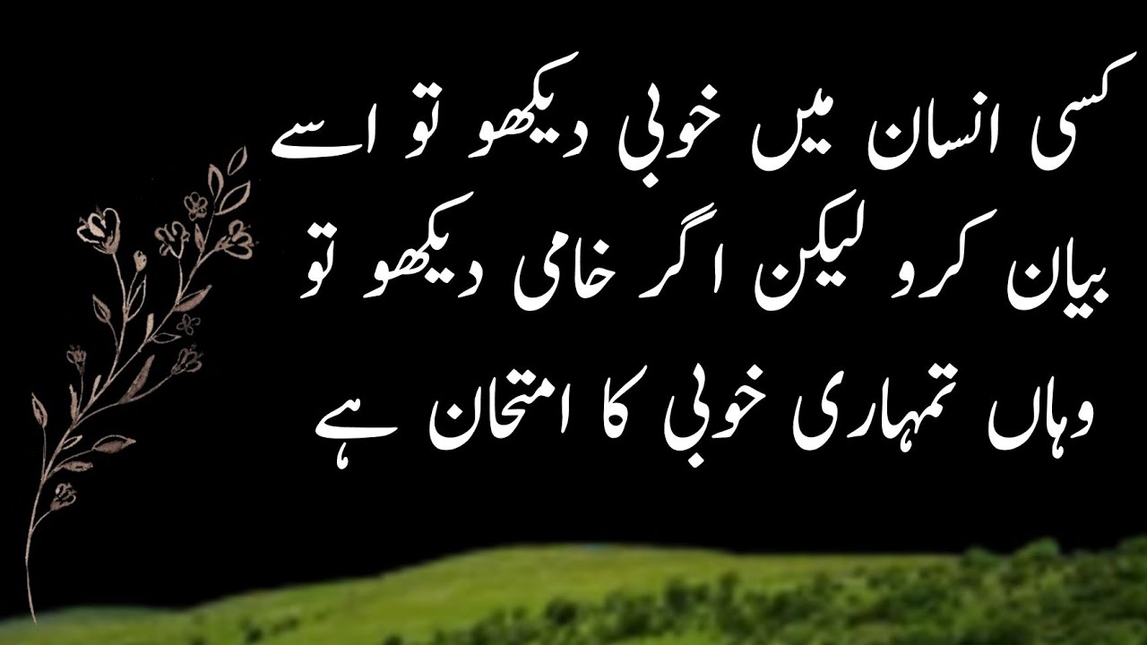 Golden Words In Urdu | Amazing Collection Of Urdu Quotes | Quotes About ...
