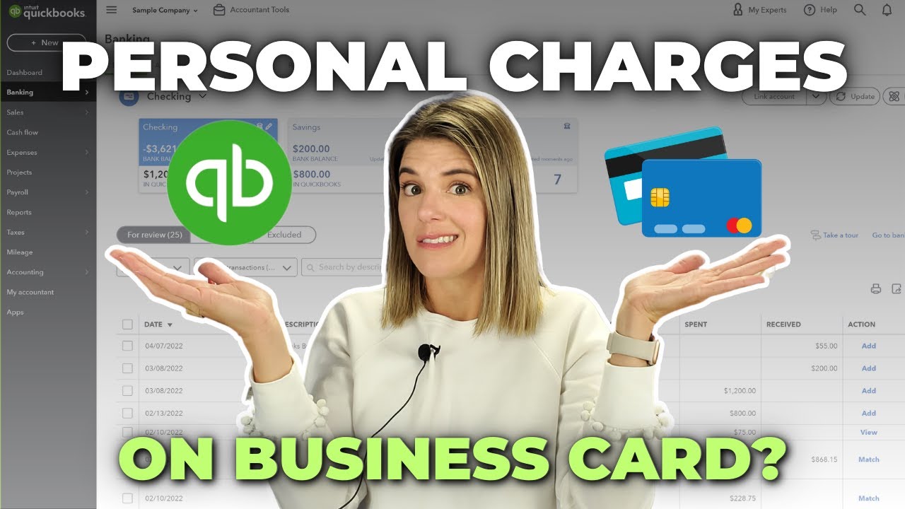 How to fix personal charges with business funds...and vice-versa {QBO ...
