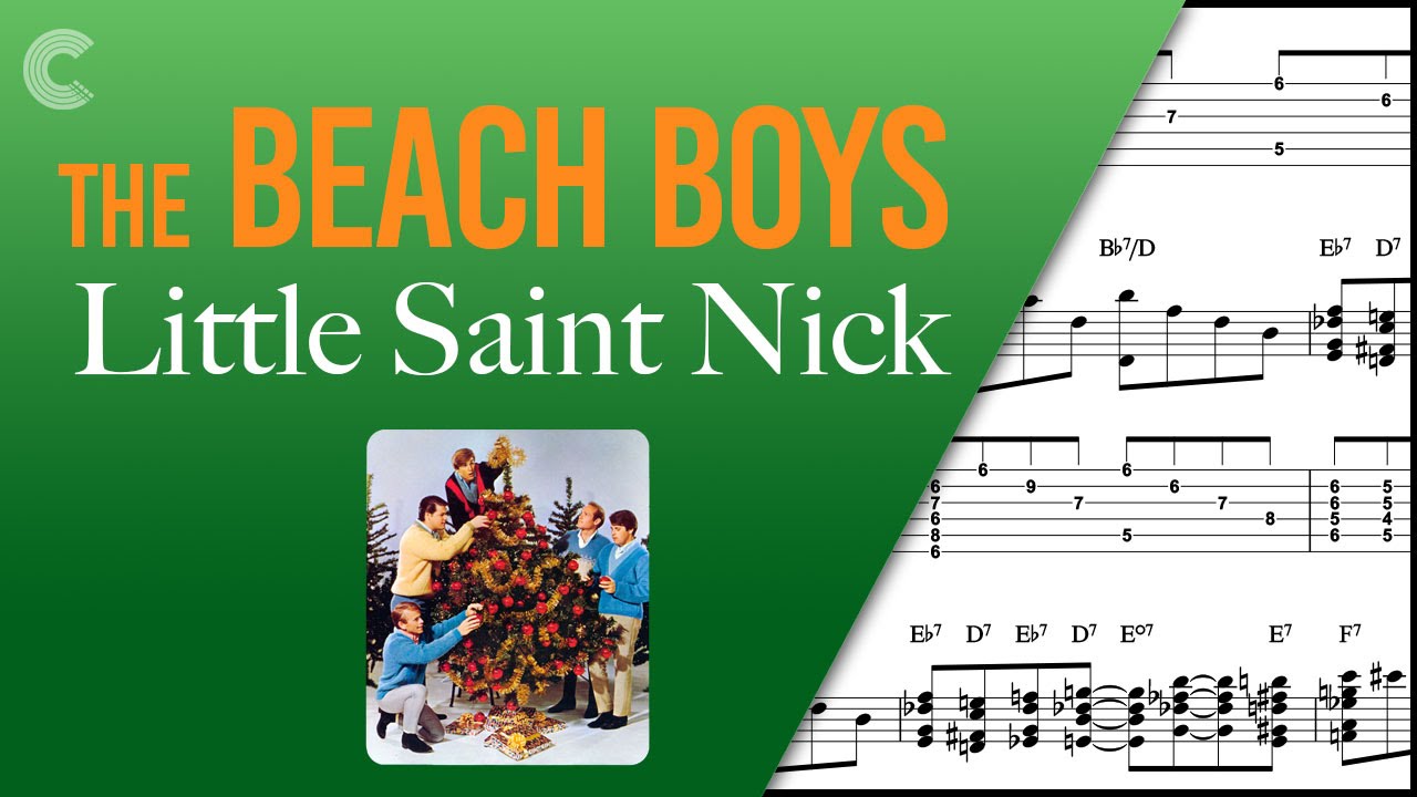Guitar - Little Saint Nick - The Beach Boys - Sheet Music, Chords ...