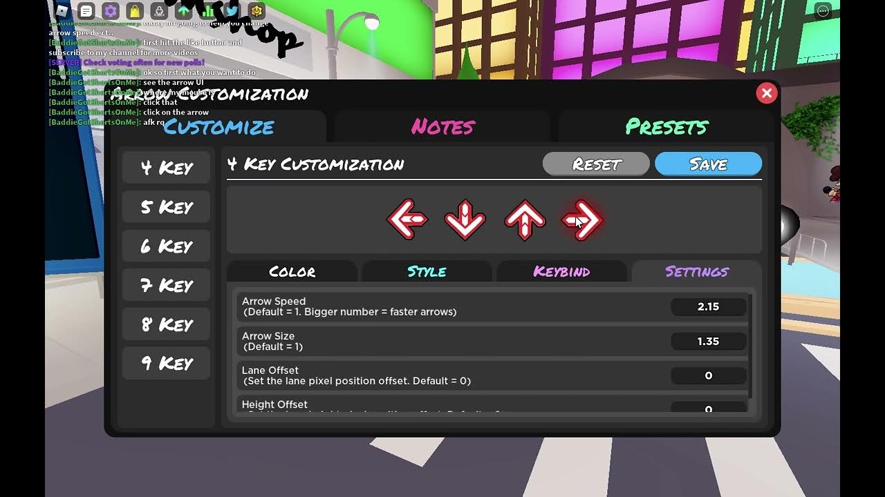 How to change your arrow speed in funky friday! - YouTube
