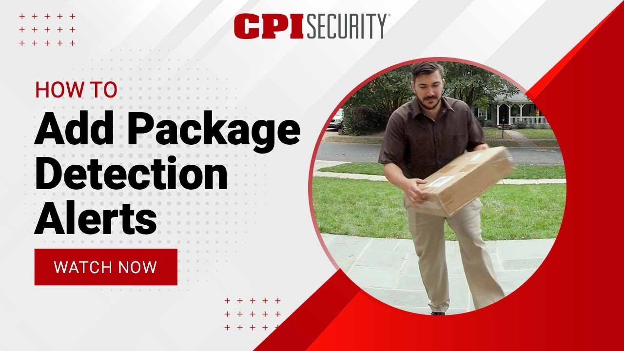 How To Add Package Detection Alerts | CPI Security - YouTube