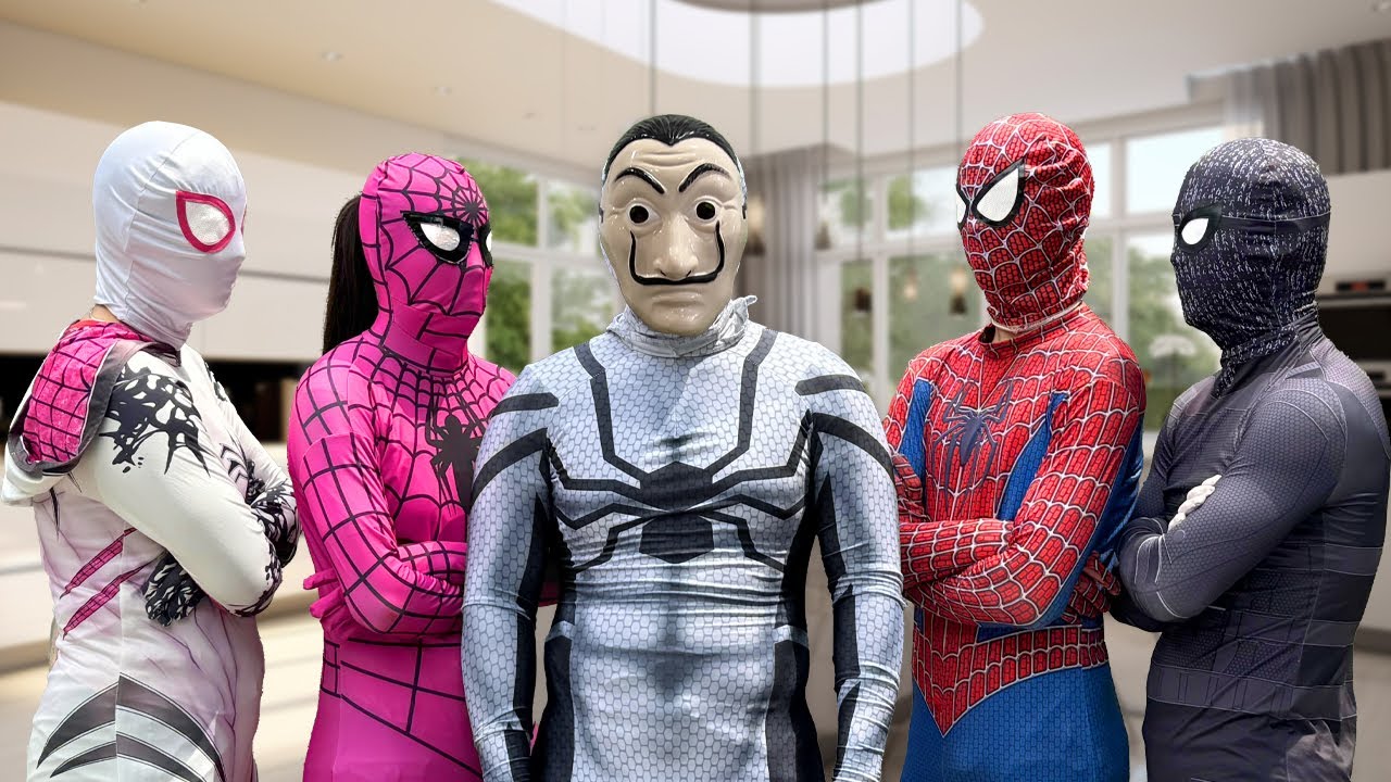 PRO 5 SPIDER-MAN team | JOKER Returns with New Plans ( Action, Funny ...