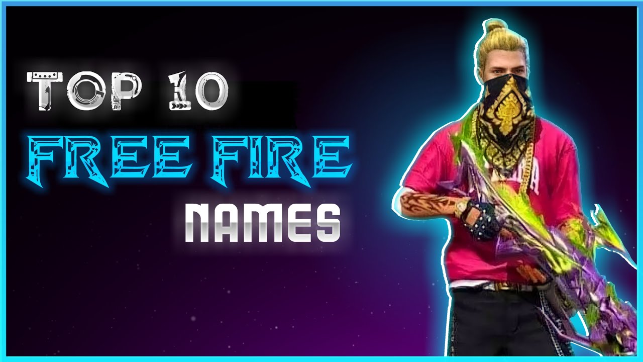 😱 Top 10 nicknames for legend players /⚡ find names for you tube ...