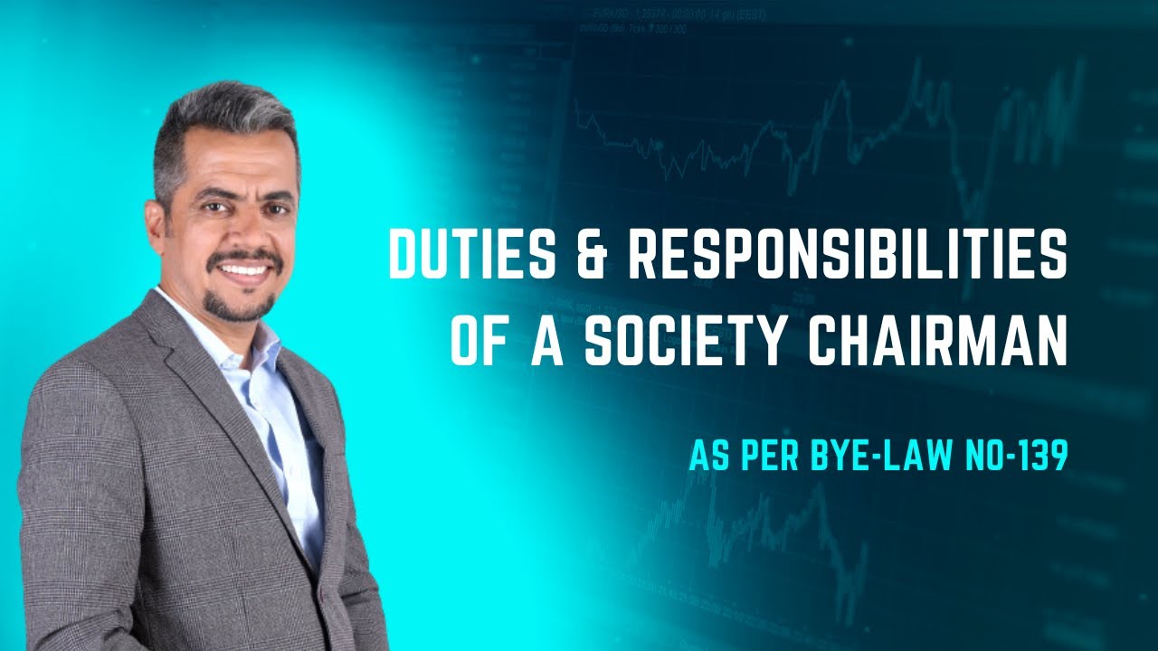 Duties & Responsibilities of a society chairman - YouTube