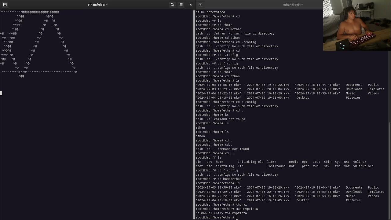 making a text editor in c using ncurses | programming everyday day #23 - YouTube