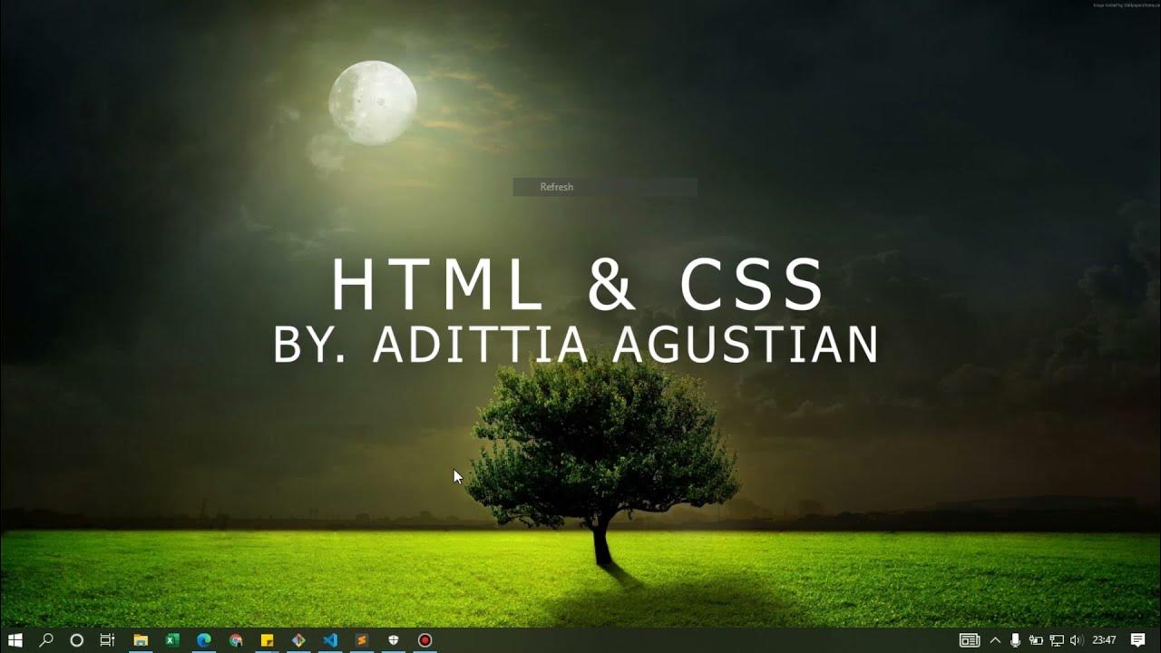 TUTORIAL MEMBUAT LAYOUT DENGAN HTML & CSS - YouTube