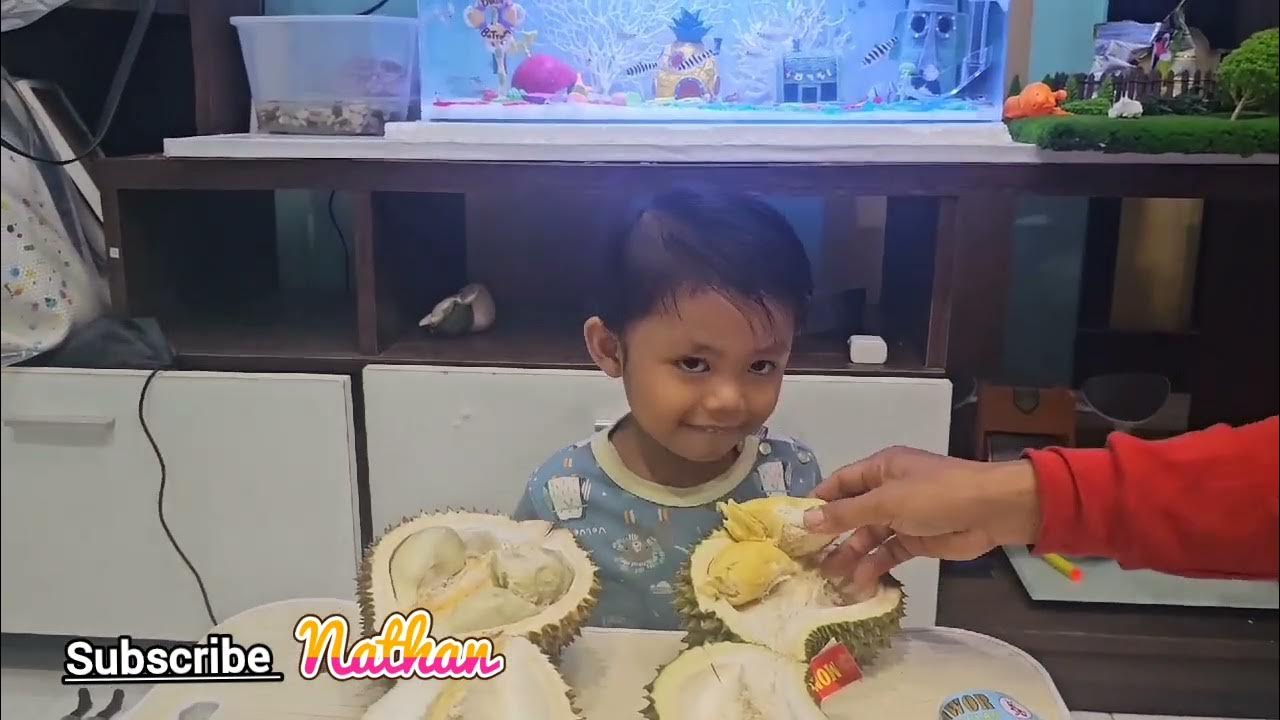 Durian Bawor dan montong,Balita mukbang Durian - YouTube