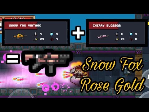Soul Knight Merged Weapon: Snow Fox Rose Gold!! - YouTube