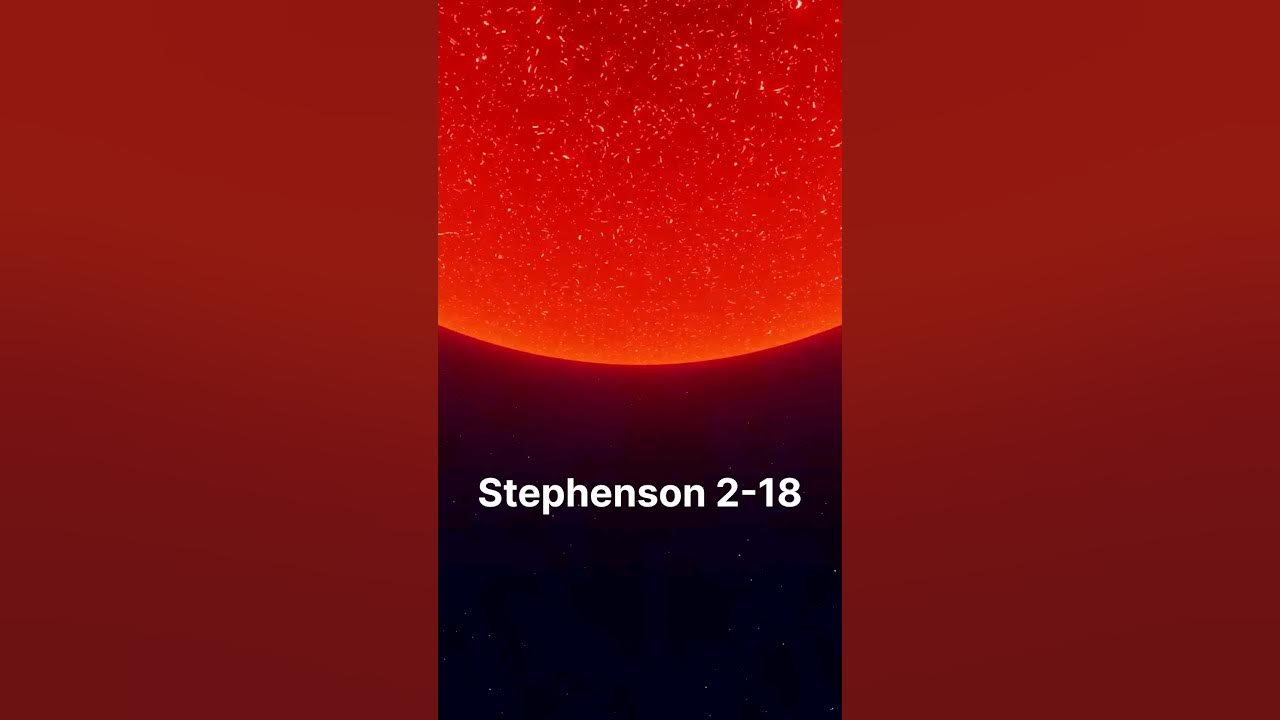 The biggest star of the Universe is"Stephenson 2-18". - YouTube