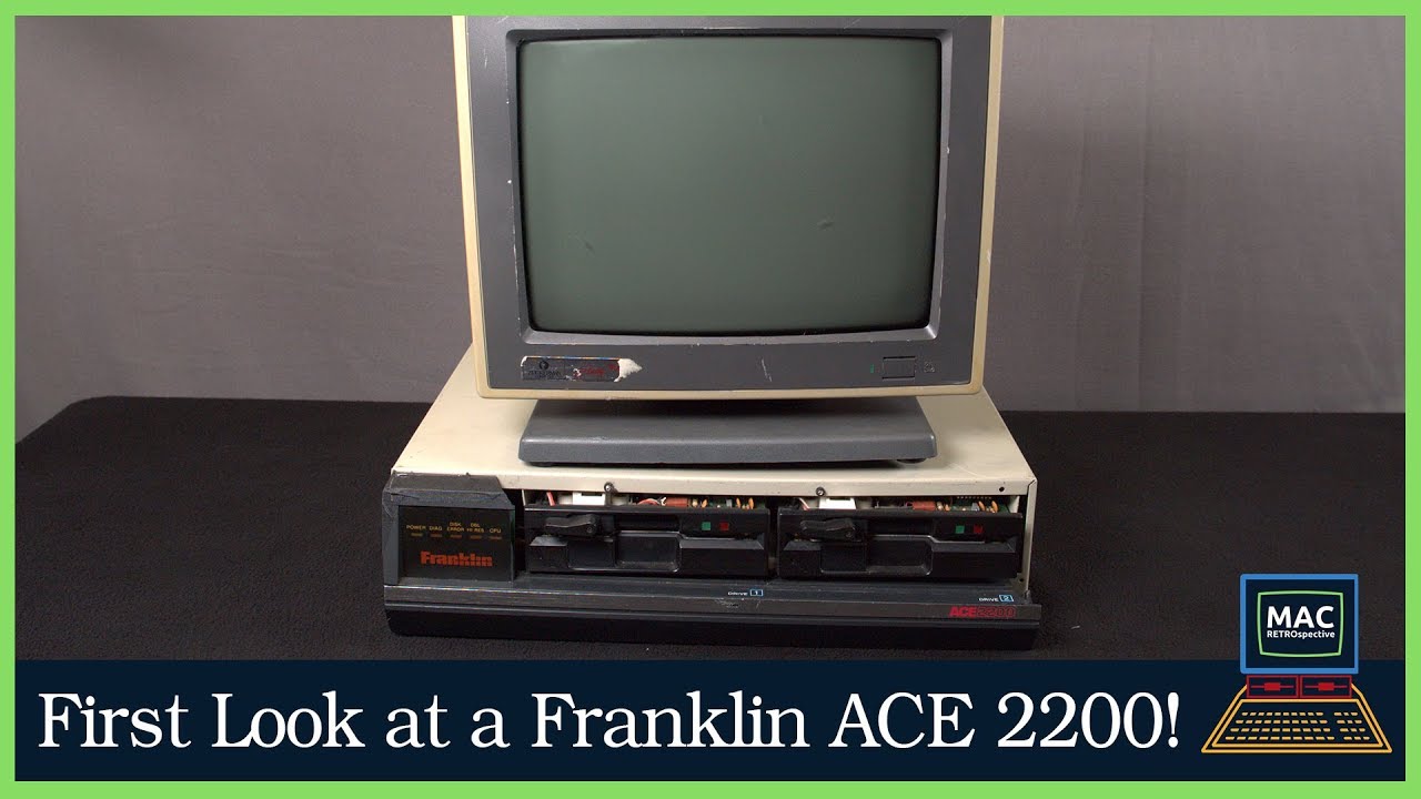 Franklin Ace 2200 - We Need Some Super Glue - First Look - YouTube