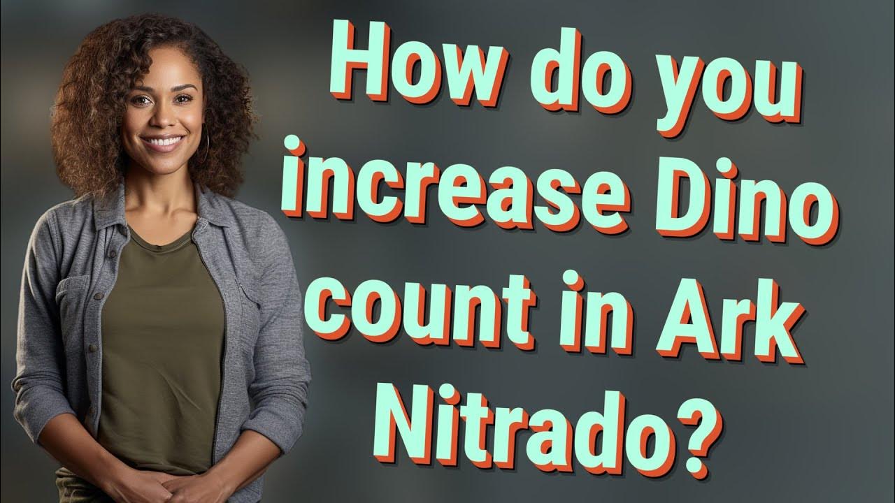 How do you increase Dino count in Ark Nitrado? - YouTube