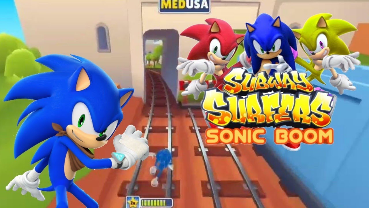 SONIC BOOM BLUE IN SUBWAY SURFERS MOD GAMEPLAY 2023 - YouTube