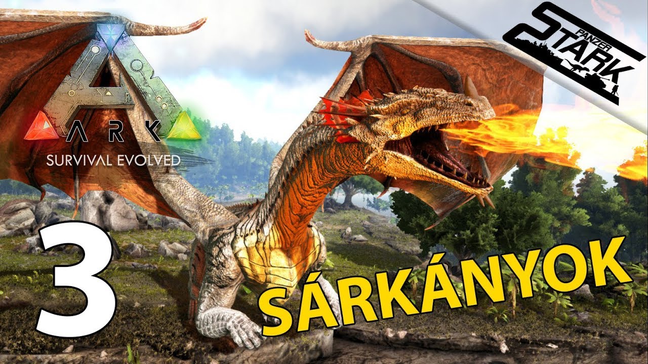 ARK Modok - 3.Rész (Ark Dragons+ | "Még több sárkány!") - Stark - YouTube