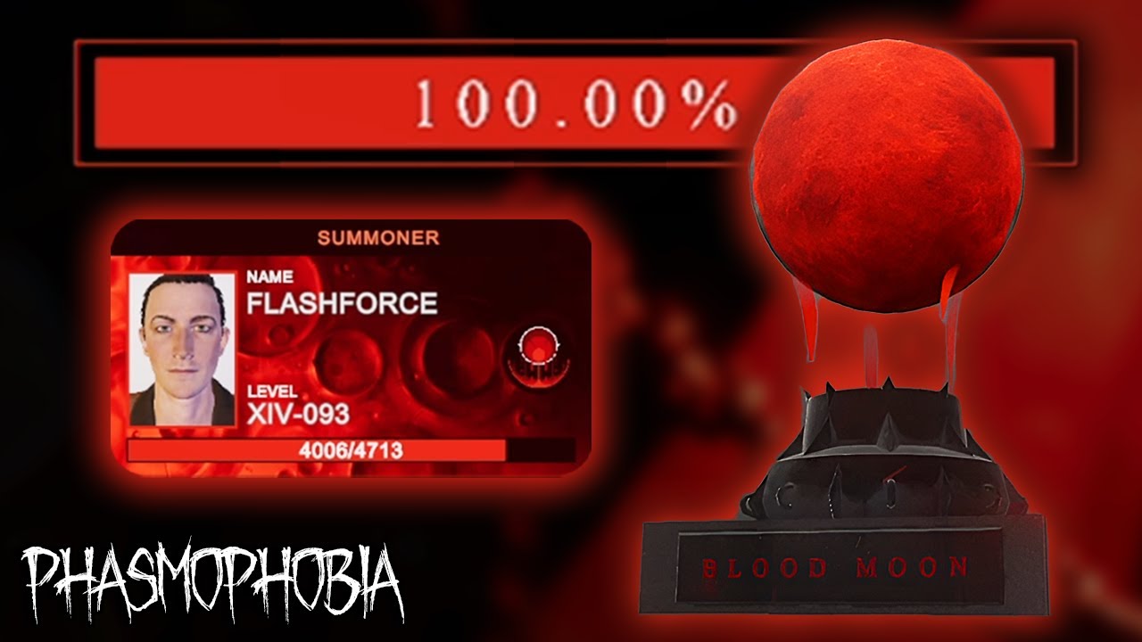Stage 3 of the Blood Moon Event COMPLETE | Phasmophobia - YouTube