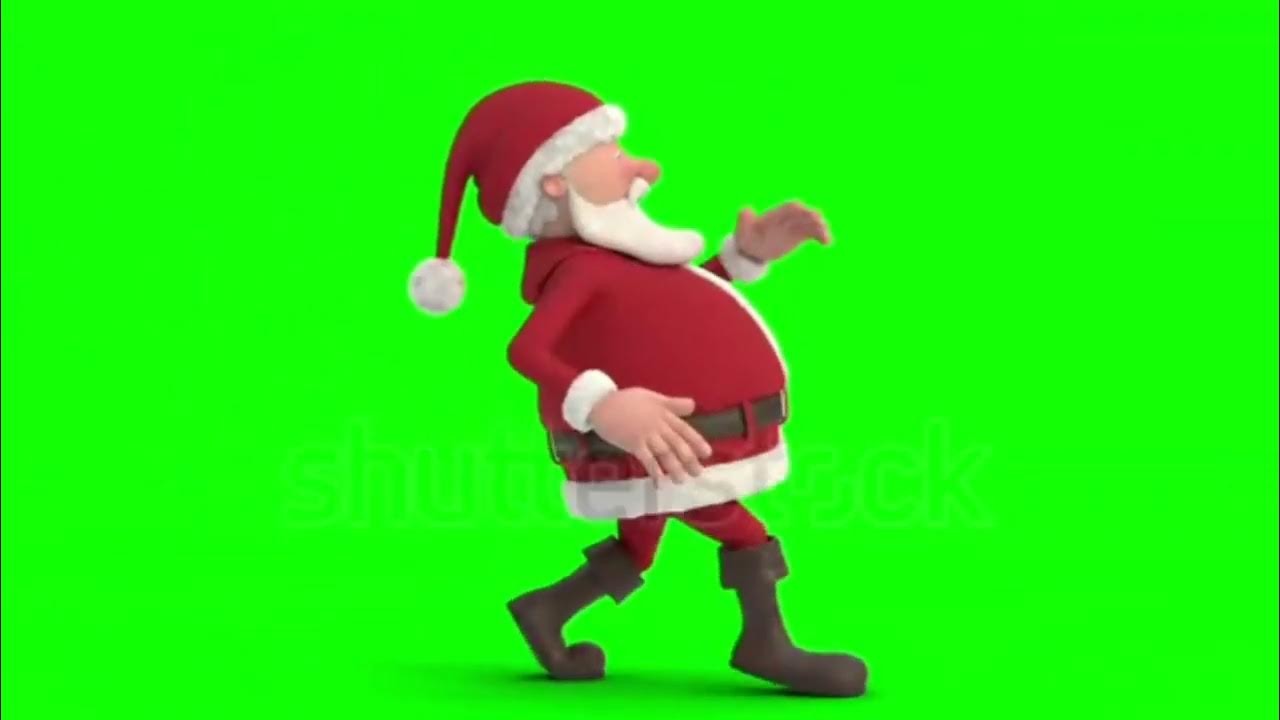 Christmas green screen | merry Christmas green screen | Santa Claus ...