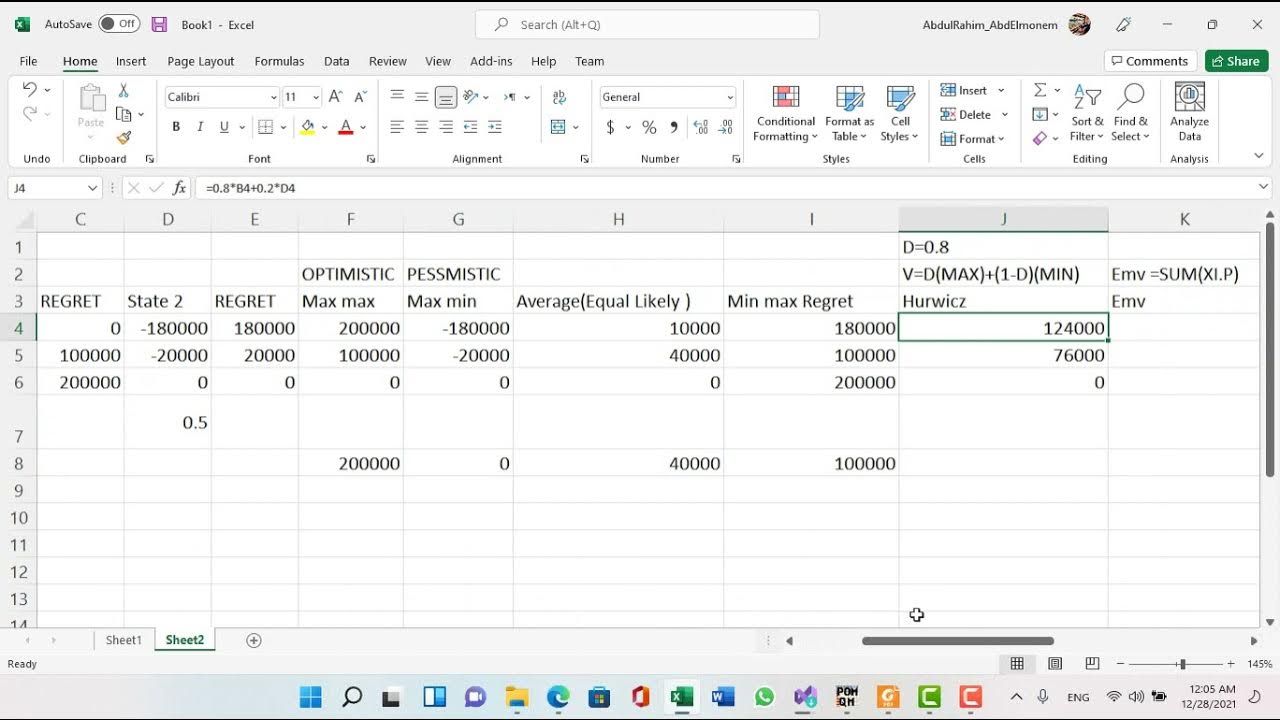 Decision making in Excel - YouTube