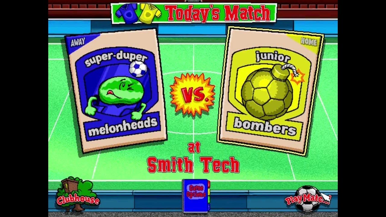 Backyard Soccer League: Melonheads vs Bombers (7) - YouTube