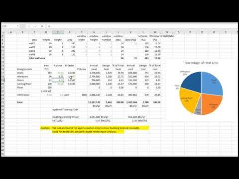 Building Science Education - 4-5 - Sample Load Calculations - YouTube