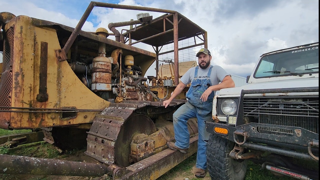 BIG old D8 Kitty CAT hasn't RUN in 20+ years! Will it RUN AGAIN ...