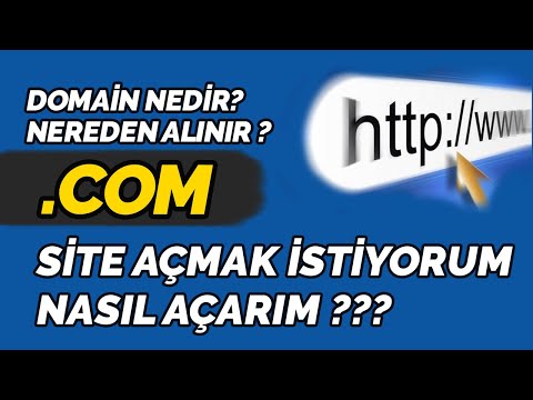 Domain Nedir?, Nasıl Alınır? (Site Nasıl Açılır 2020)