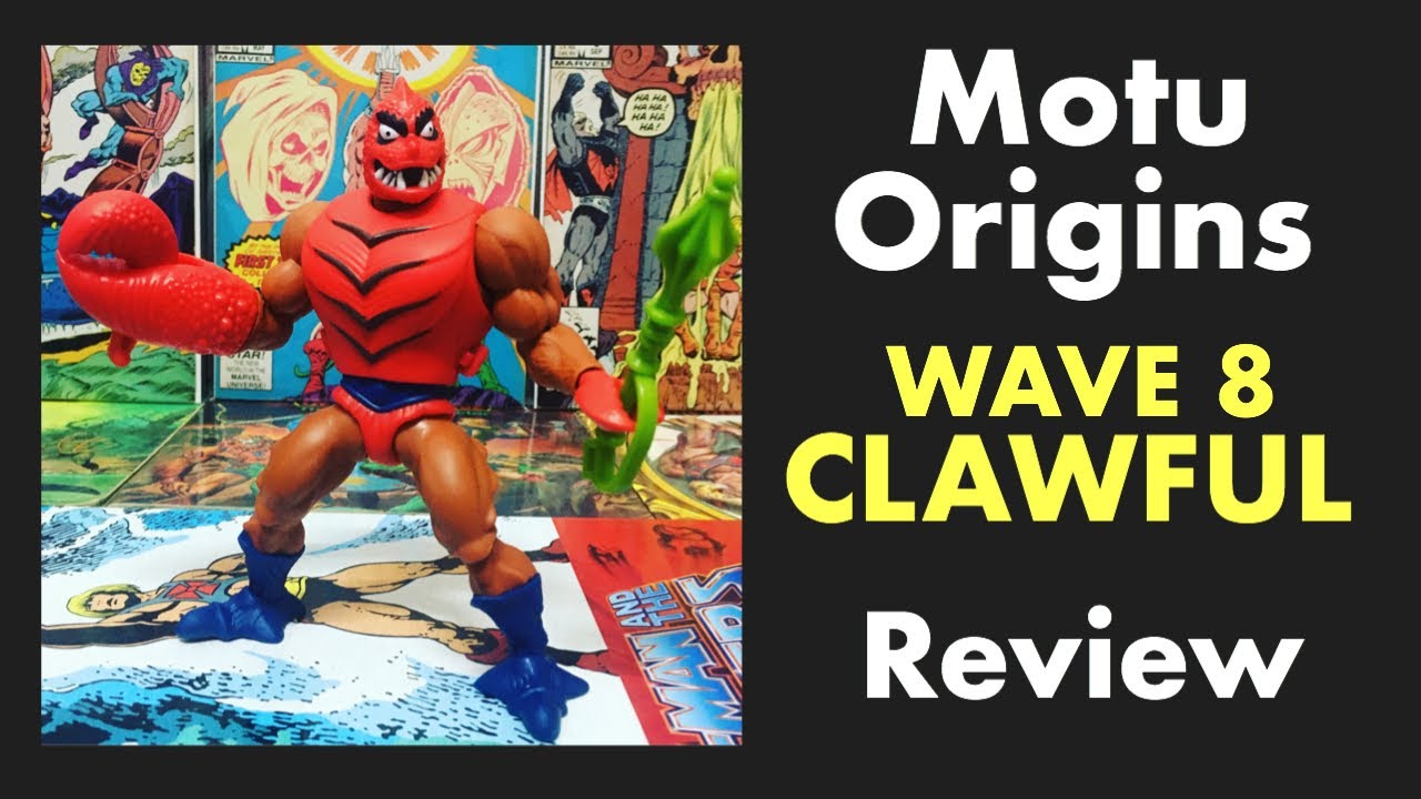 MOTU ORIGINS WAVE 8 CLAWFUL REVIEW – NOT Quite Awful! - YouTube
