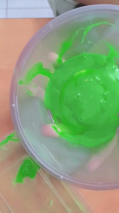 tutorial bikin water slime Dari clay yg mencair #fyppppppppシ - YouTube