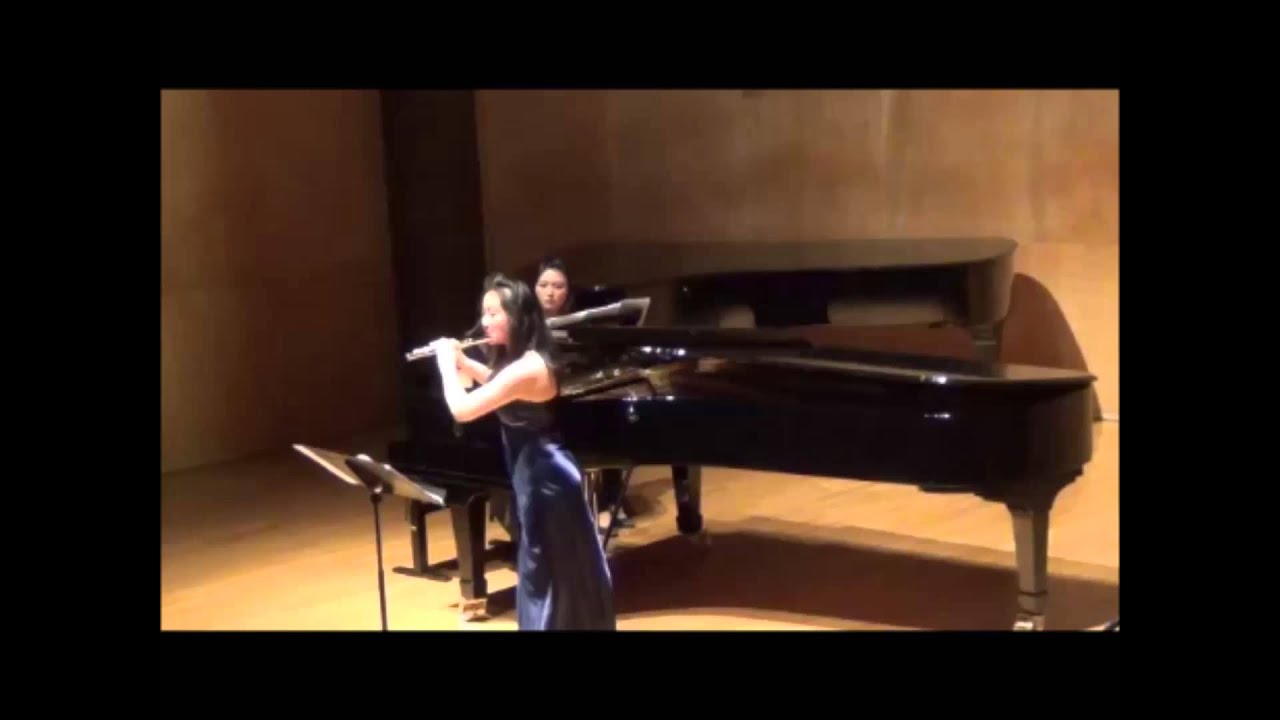 Poulenc Flute Sonata - Jessica Jiang - YouTube