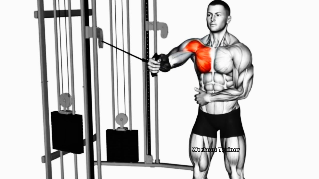 6 Best Chest Exercise with Cable Fly - Chest Workout - YouTube