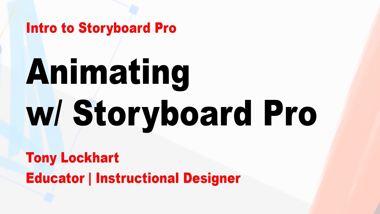 Animating with Storyboard Pro - YouTube
