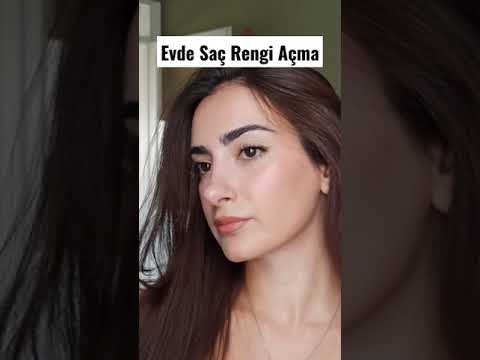 Evde Saç Rengi Açma | Saç Bakımı