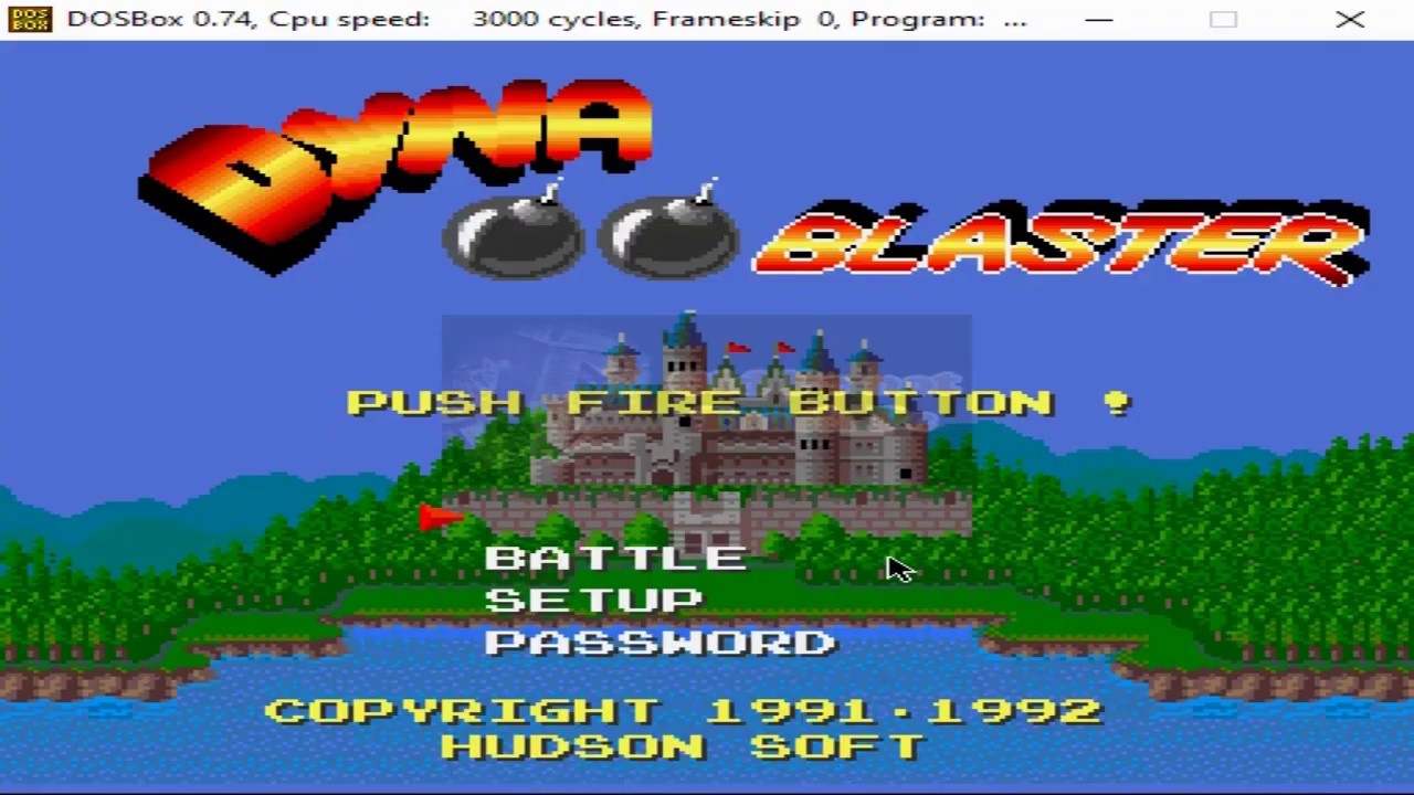 Dyna Blaster | My favourite arcade games | DosBox - YouTube