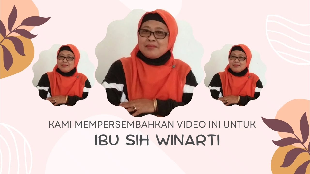 DARI KELUARGA SPADARA UNTUK IBU WIN TERCINTA - YouTube